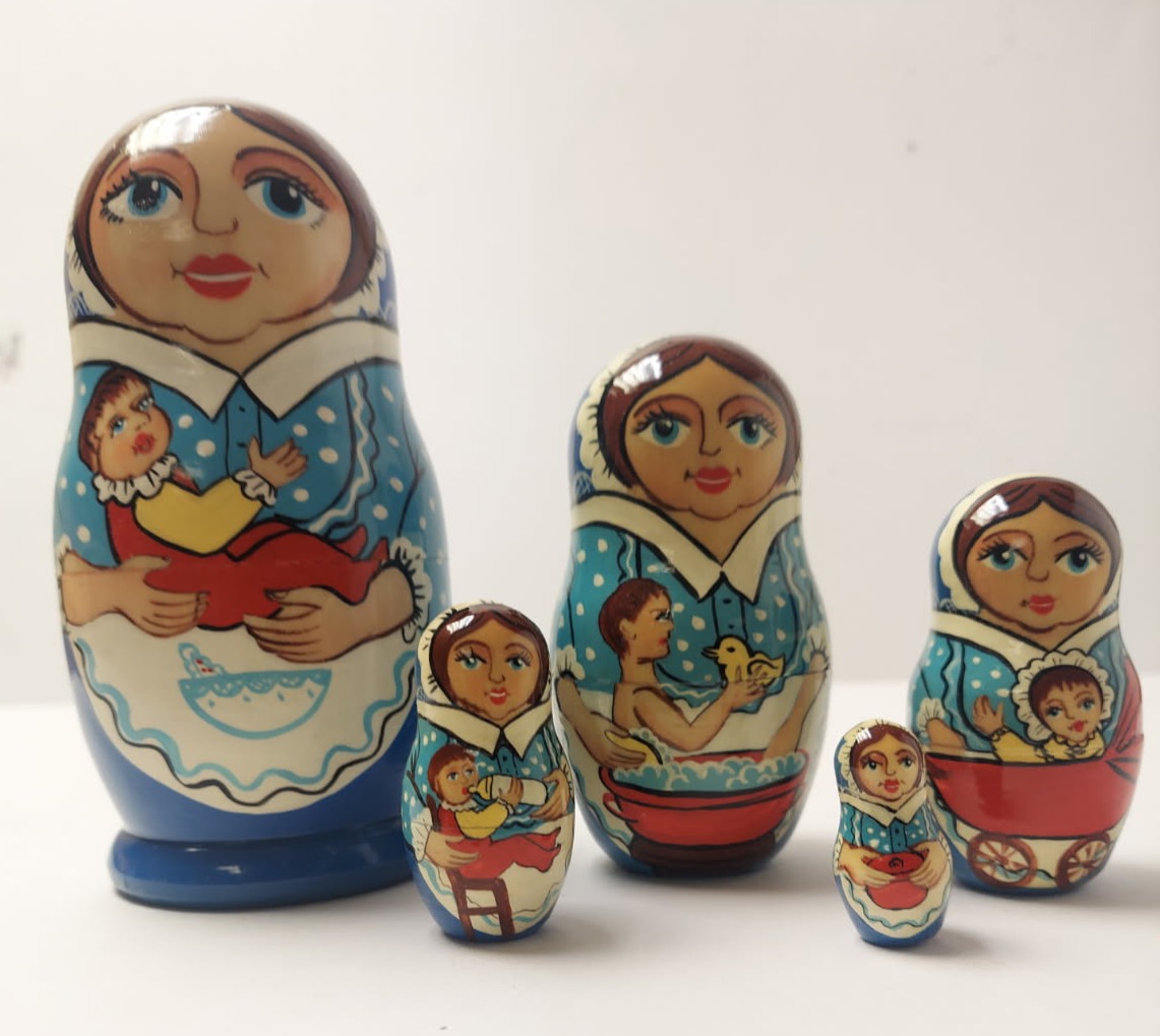 Russian Nesting Dolls or Russian Matryoshka Dolls